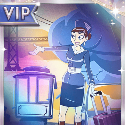 Free Gift: Jet Set Solitaire Mix-n-Match Badge - Pogo Fans