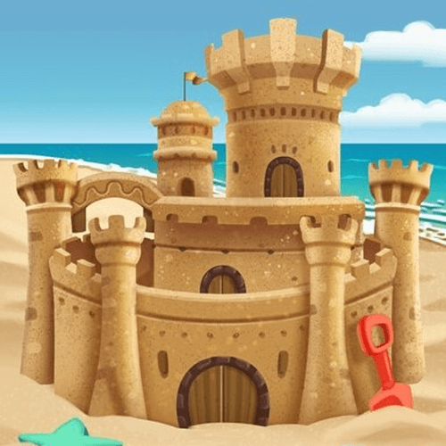 Badge Collection: Sand Castles