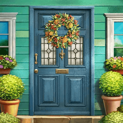 Decorated Doors Badge Collection: Pack 1