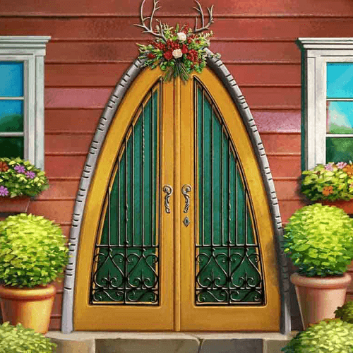 Decorated Doors Badge Collection: Pack 3