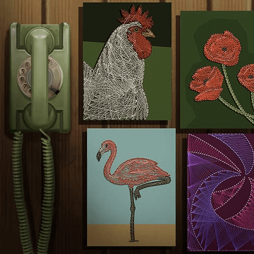 Nail and String Art Badge Collection: Pack Three Released