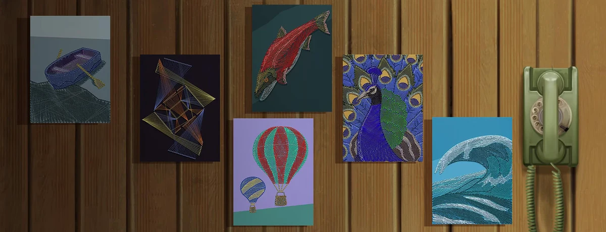 Nail and String Art Badge Collection: Pack Two Released