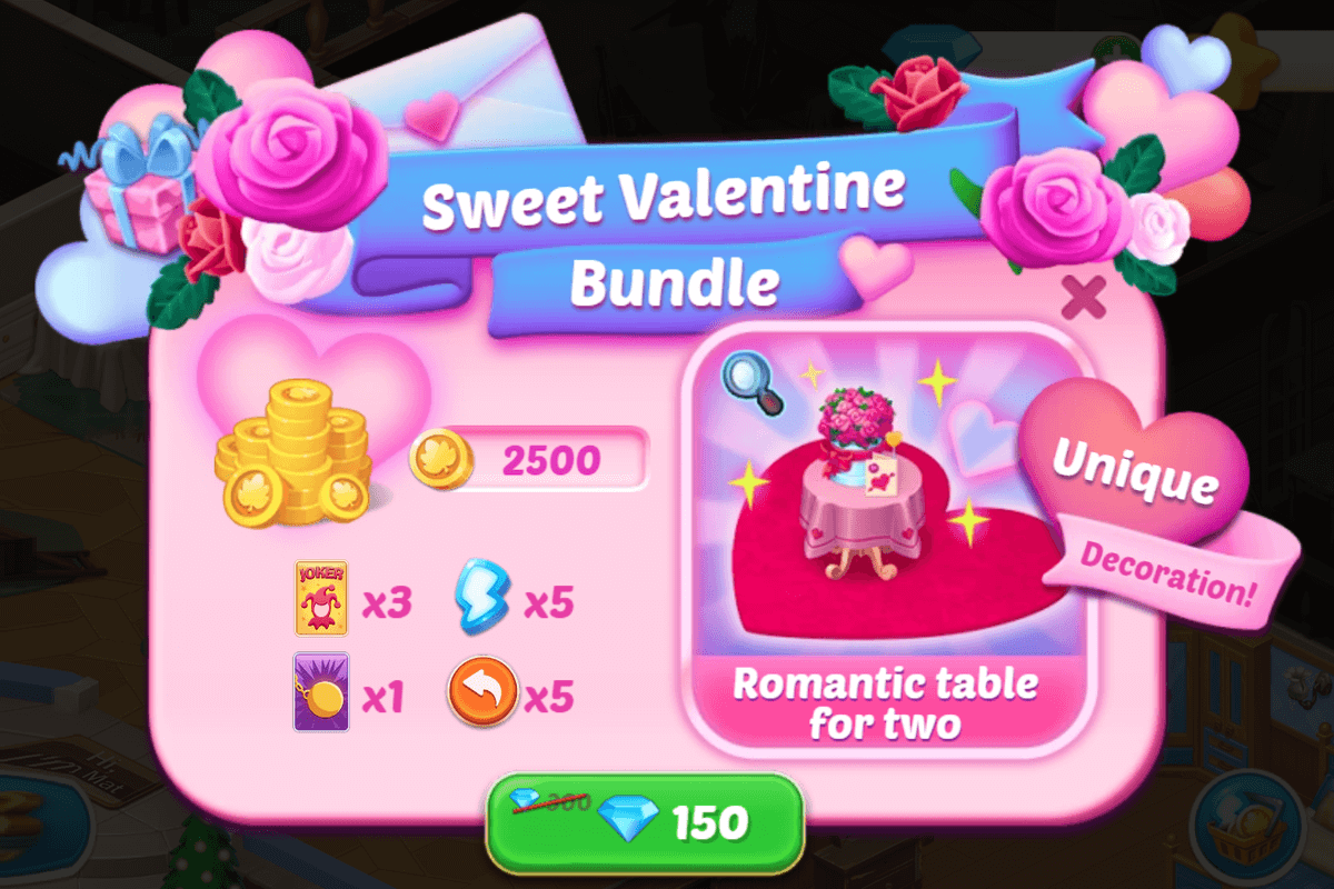 50% Off Solitaire Home Story Sweet Valentine Bundle